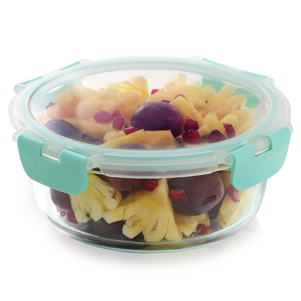 Buy Magnus Glock Glass Food Container with Break-Free Lock, 950ML ...