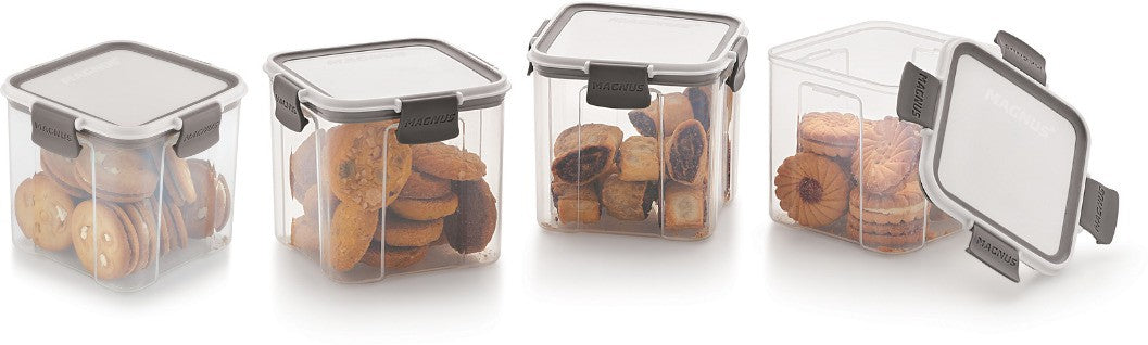 Buy Magnus Modulock Airtight Food Storage See Through Plastic ...