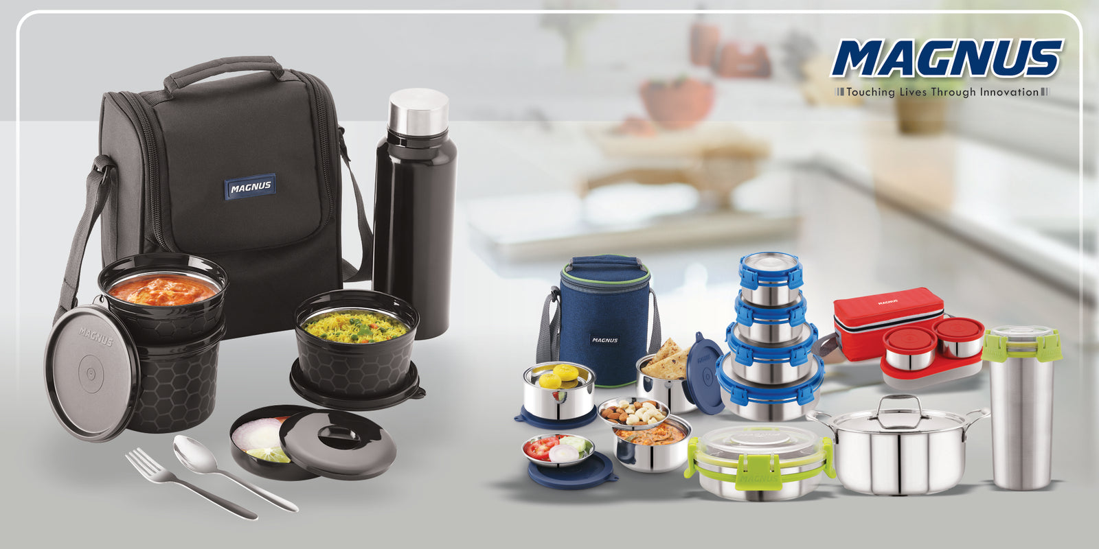 Magnus Homeware - Buy Lunch Box , Food Containers Cookware