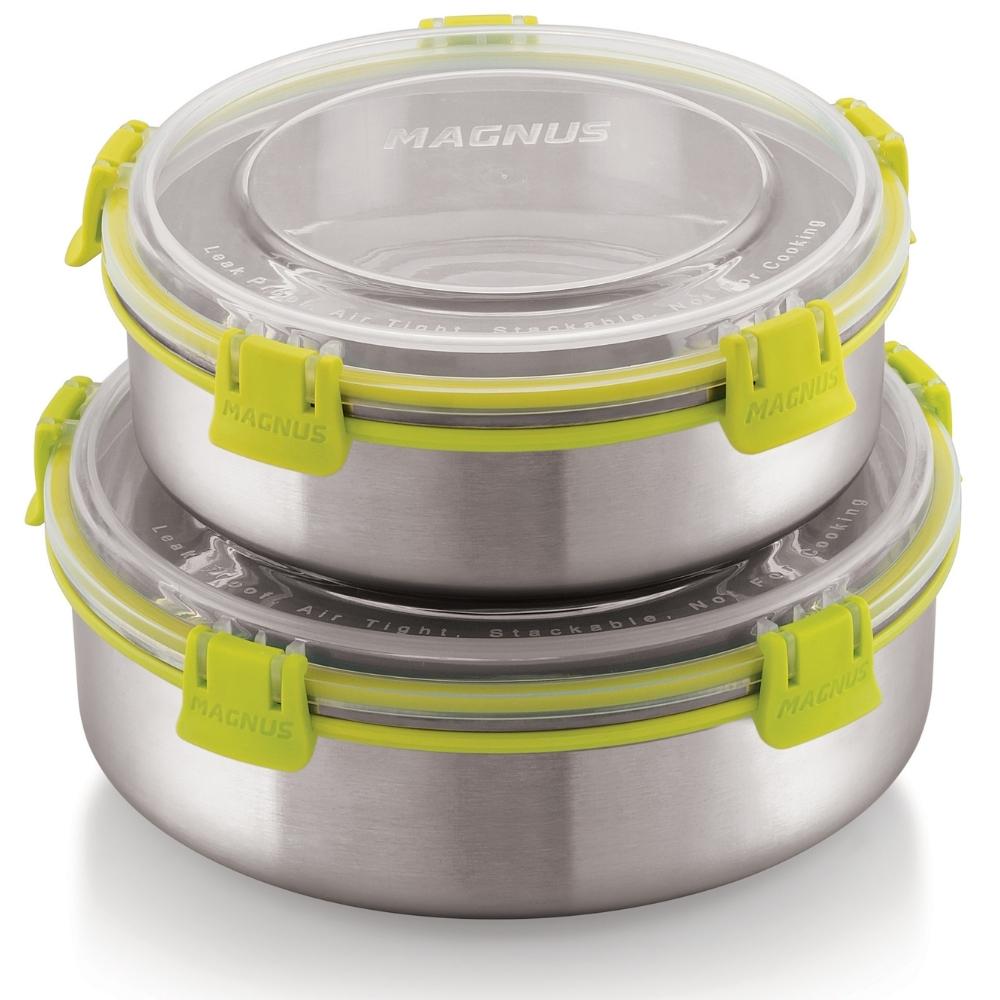 Magnus Klip Lock Airtight & Leakproof Containers (Set of 2) — Magnus ...